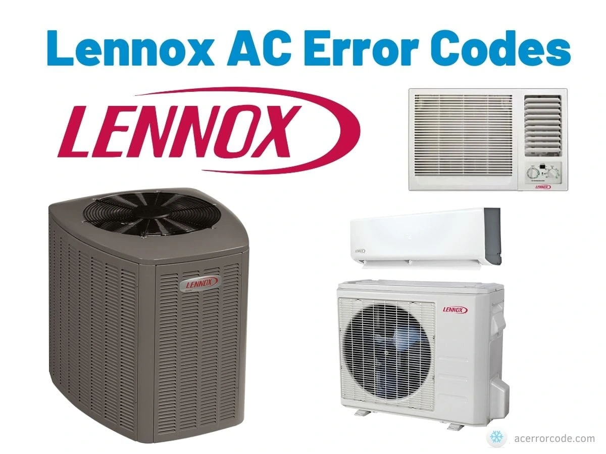 Lennox AC Error Codes Troubleshooting Guide 